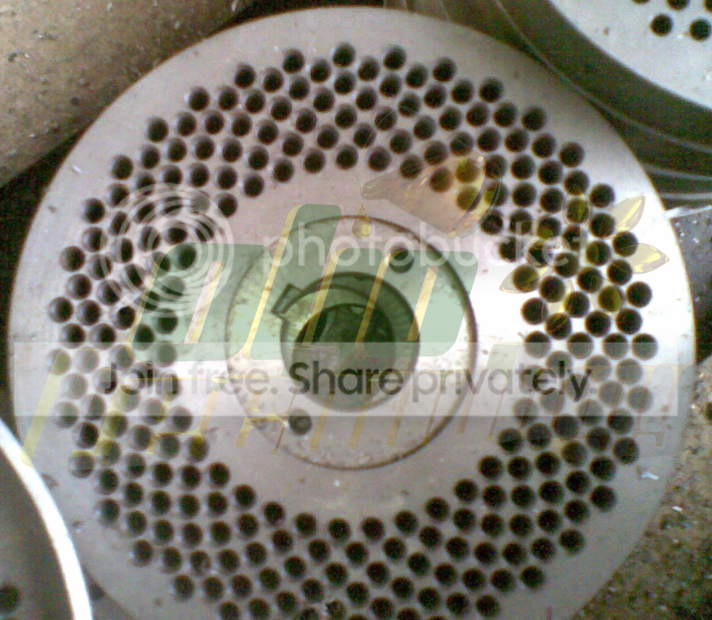 Matrice Oliotechnology pour presse à granulés hydraulique de 11kW ...